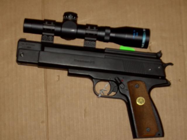 Beeman P1 Pistol, .020 Caliber W/Beeman Scope-Nr For Sale at GunAuction ...