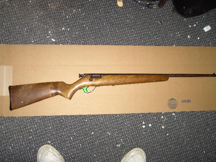 Springfield Model 120 22s, L, Or Long Rifle Single Shot No Res For Sale ...