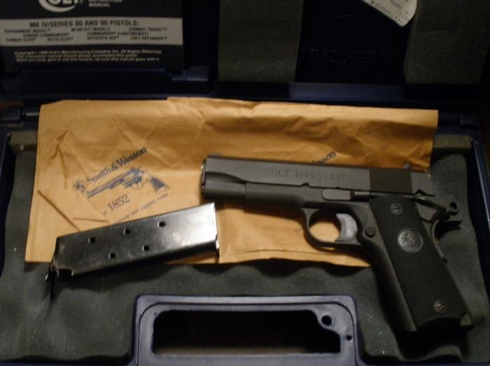 Colt Commander M1991a1 .45 Acp Pistol W/ Hard Case For Sale at ...