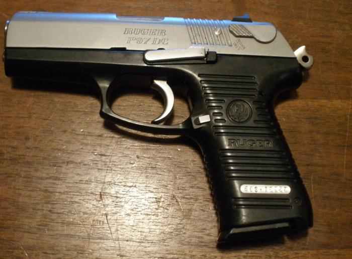 Ruger P97 Dc Pistol Ss W/Clip .45 A.C.P. For Sale at GunAuction.com ...