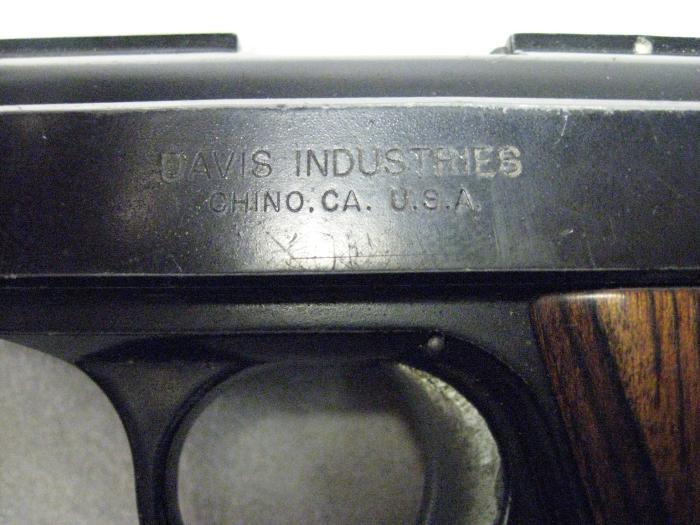 Davis Industries Model P-32 Black Semi-Auto Pistol For Sale at ...