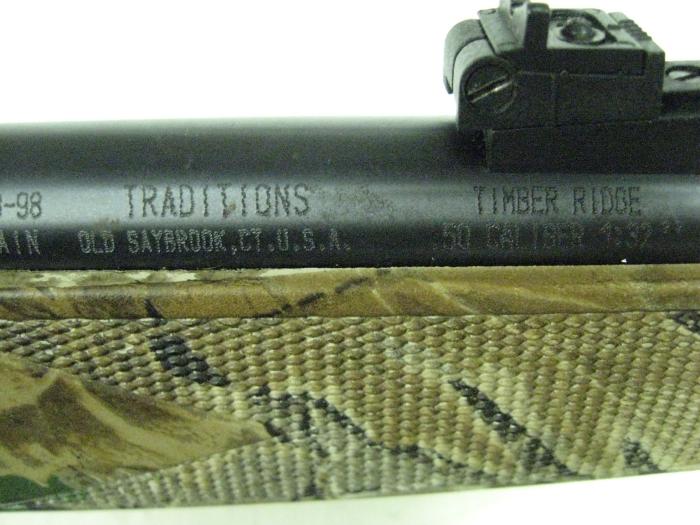 Traditions Inc. - TIMBER RIDGE .50 CAL MUZZLE LOADER CAMO - Picture 3