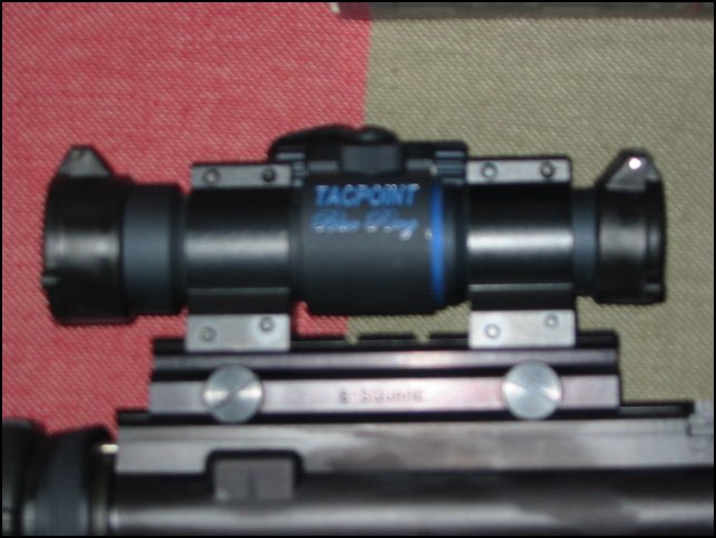 Hakko Blue Ring Tacpoint Red Dot Sight For Sale at GunAuction.com - 7491977