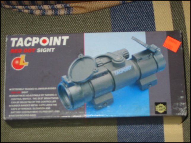 Hakko Blue Ring Tacpoint Red Dot Sight For Sale at GunAuction.com - 7491977