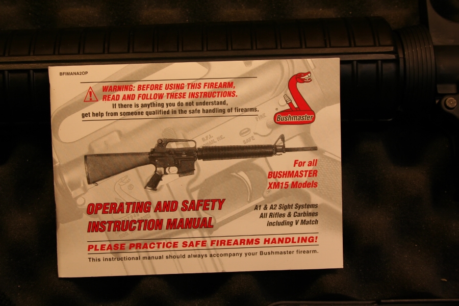 Bushmaster Firearms Inc. Ar-15 Dcm Competition Xm-15 E2s .223 - 5.56mm ...