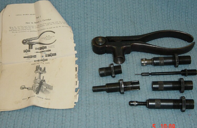 Ideal #310 Hand Loading Tool With 257 Roberts Dies For Sale at ...