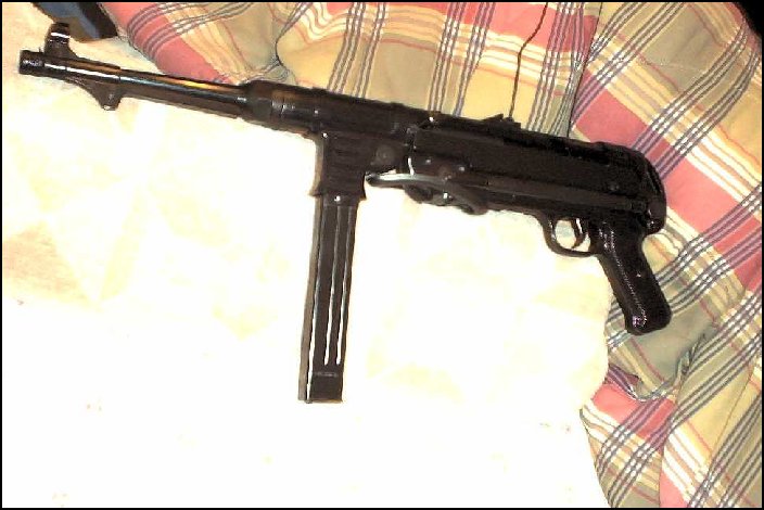 Mp40 Machine Pistol Replica- Japan Marushin Mfg. For Sale at GunAuction ...