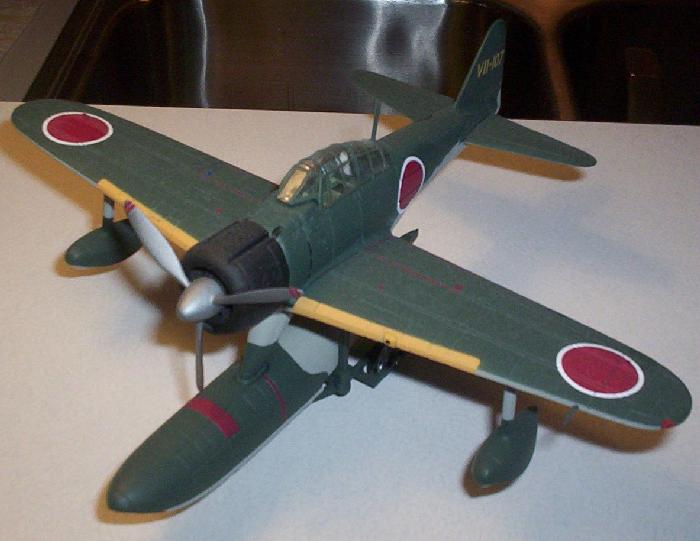 Franklin Mint Japanese Rufe Zero Seaplane Model