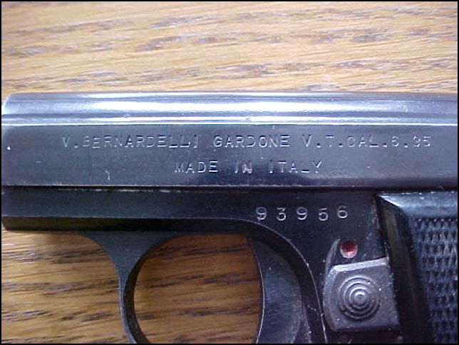 Bernardelli, Vincenzo Bernardelli Vb .25 Vest Pocket With Extra Mags ...