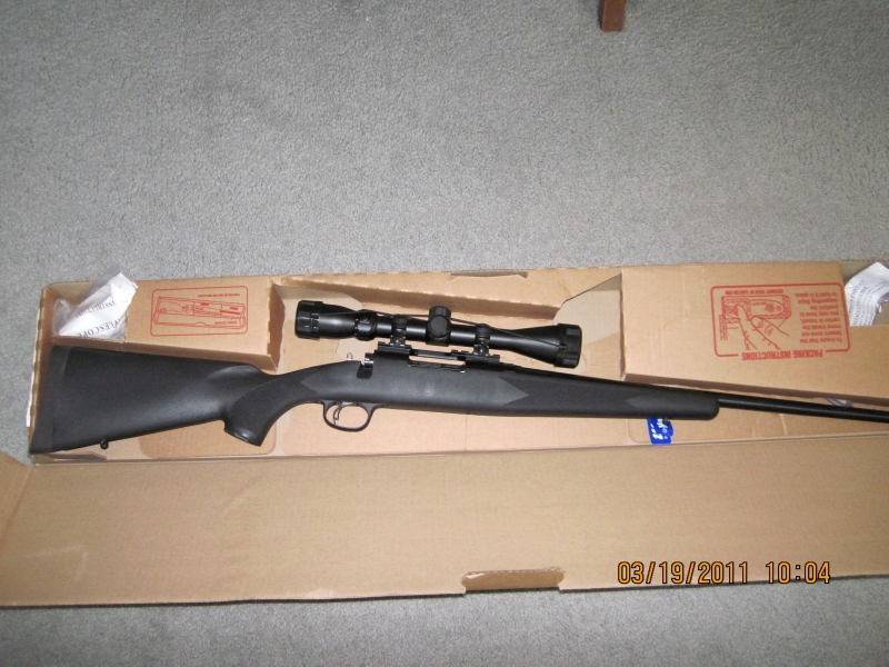 Marlin Marlin Model XL7 Centerfire Rifle .243 w/ scope