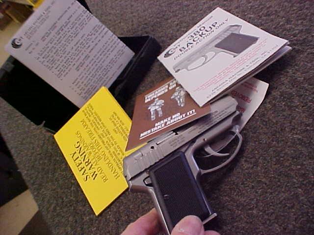 Amt Backup 380, Still New In Box, Stainless Nice For Sale at GunAuction ...