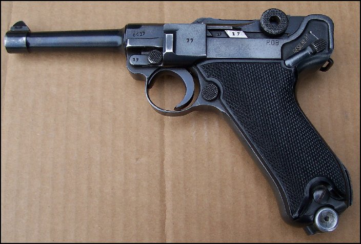 Luger P08 Lugar Black Widow 9mm. Excellent Condition. For Sale at ...