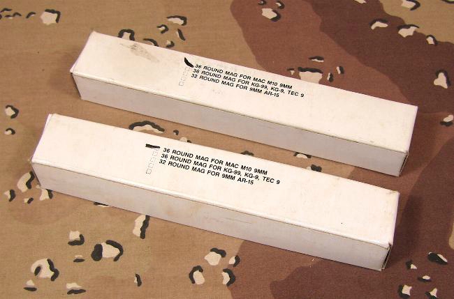 MAC 10 9mm 36rd mags (MAG10M10936)