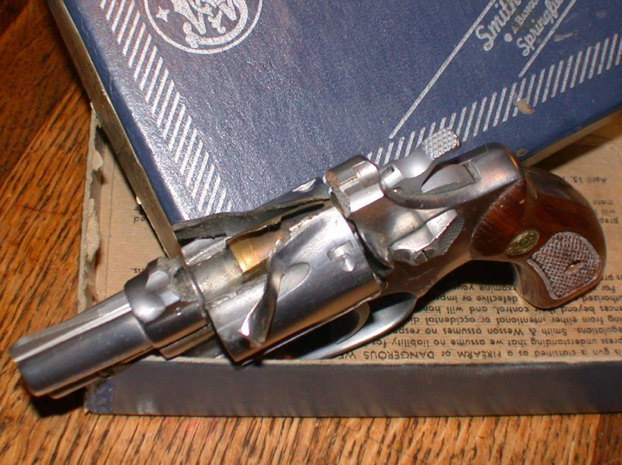 Blown Up Mod.60 S & W Revolver For Sale at GunAuction.com - 11928049