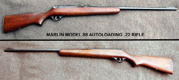 Marlin Firearms Co. MODEL 88 .22 AUTOLOADING RIFLE