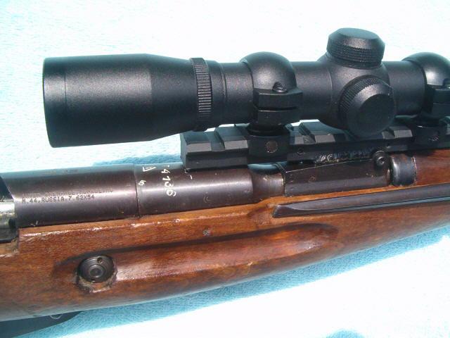 Izhevsk Mosin Nagant M44 Carbine, Scout Mount & Scope, `44 For Sale at ...