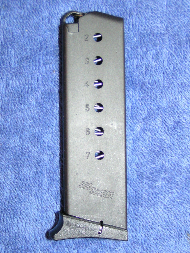 Sig P230 P232 Mag Blue Steel Germany New 7rd $49 For Sale at GunAuction ...