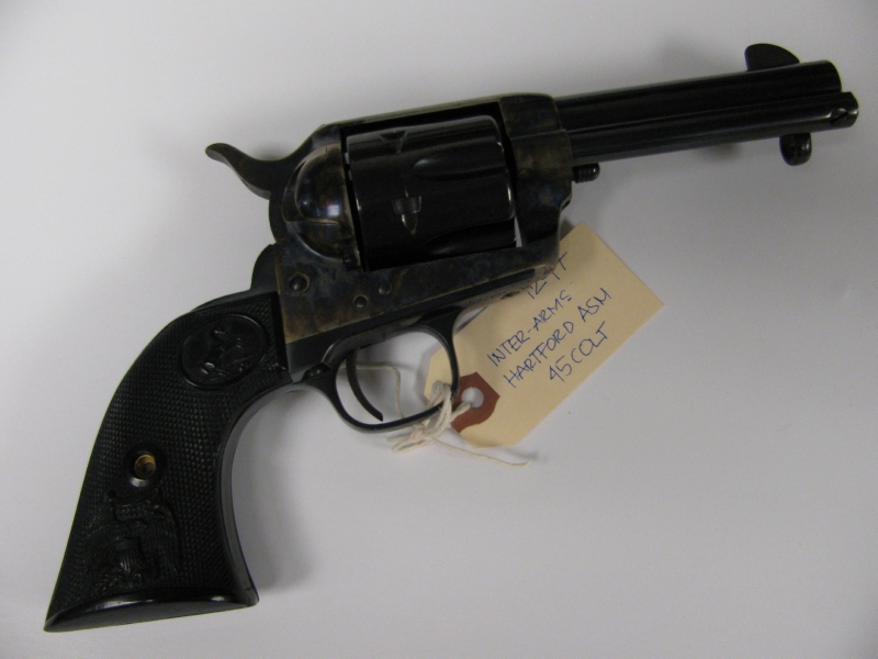Inter Arms Hartford Asm 45 Colt Single Action For Sale at GunAuction ...