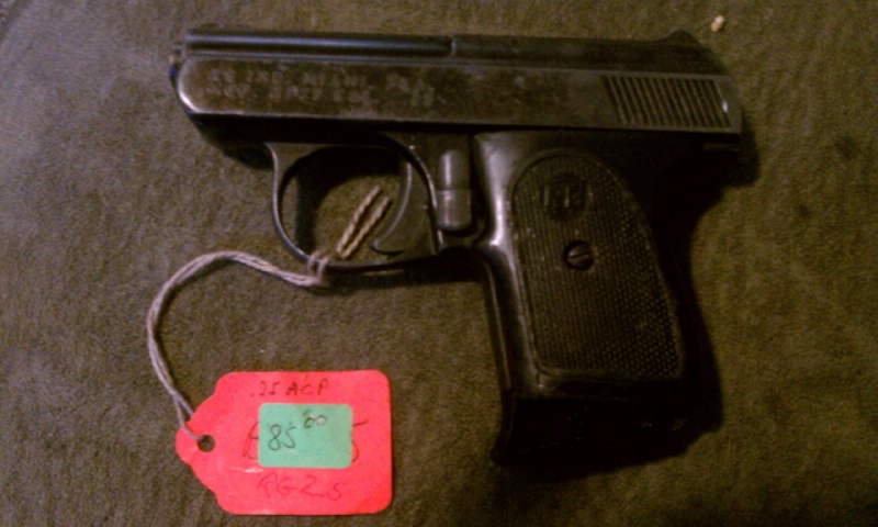 R.G. Industries Rohm Rg 25 Pistol, 25 Acp, Complete For Sale at ...