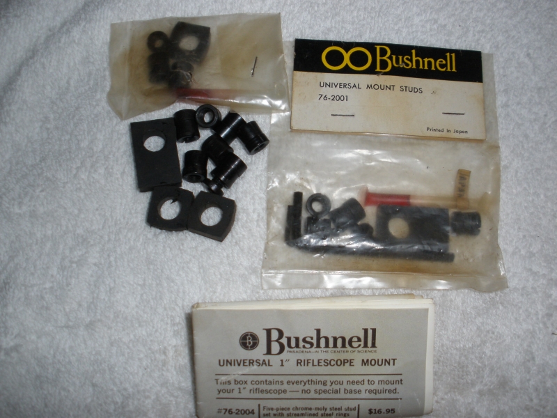 Bushnell Universal Scope Mount Parts For Sale at GunAuction.com - 10968597