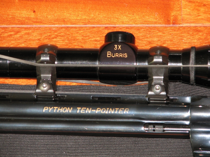 Colt Python Ten Pointer 357 Magnum For Sale at GunAuction.com - 11094550