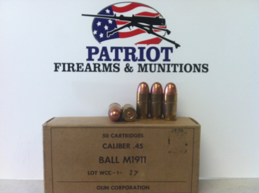 45 Acp Ball Ammo - 3 Boxes Ball M1911 Ammo 150 Rnd For Sale at ...