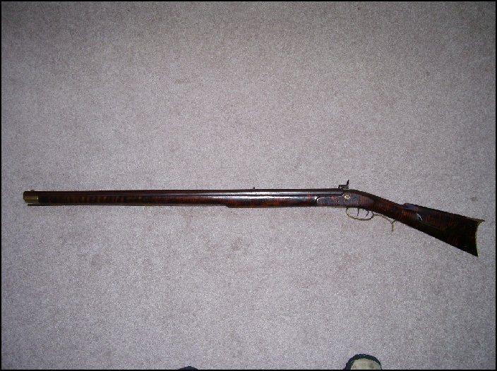 H.E.Leman Original .36 Cal Leman Plains Rifle For Sale at GunAuction ...
