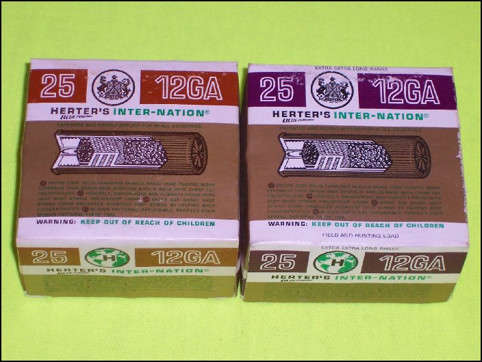 Herter`S All Plastic 12 Gauge Ammo---2 Boxes For Sale at GunAuction.com ...
