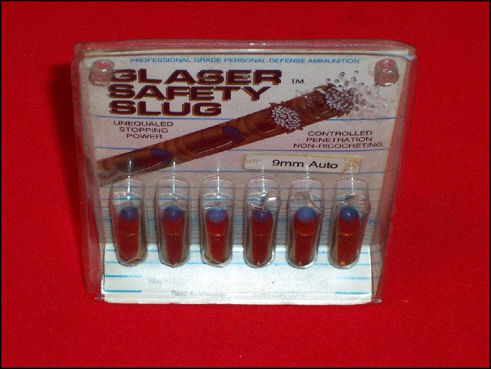 Glaser Safety Slugs -- 9mm Luger -- Pack Of 6 For Sale at GunAuction ...
