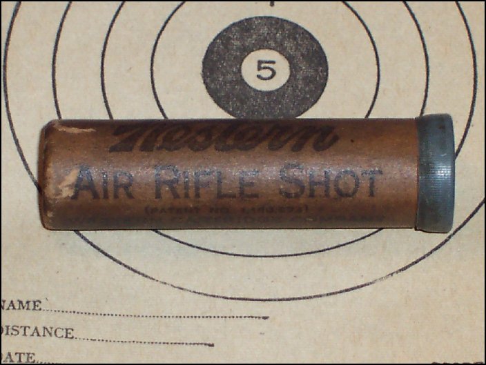 Western Air Rifle Vintage Target And Shot Tube For Sale at GunAuction ...