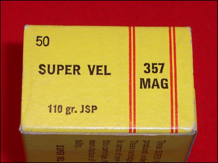 Super Vel 357 Magnum - Part Box Of 35 For Sale at GunAuction.com - 7301642