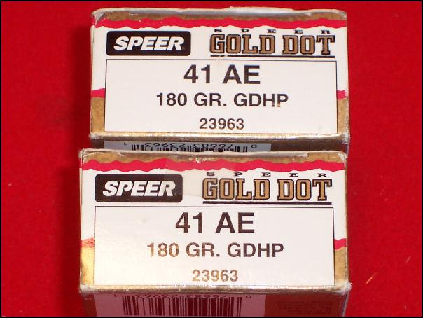 41 Action Express - Speer Gold Dot Ammo - 32 Rds For Sale at GunAuction ...