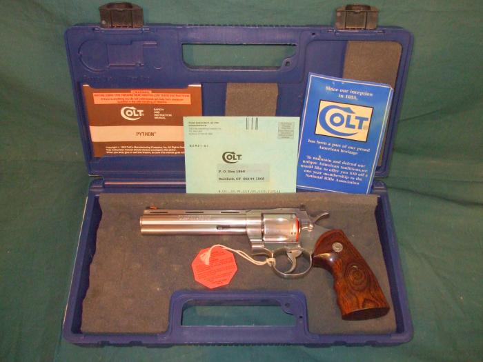 Colt Python Elite .357 Magnum 6" Bbl Stainless Revolver For Sale at ...