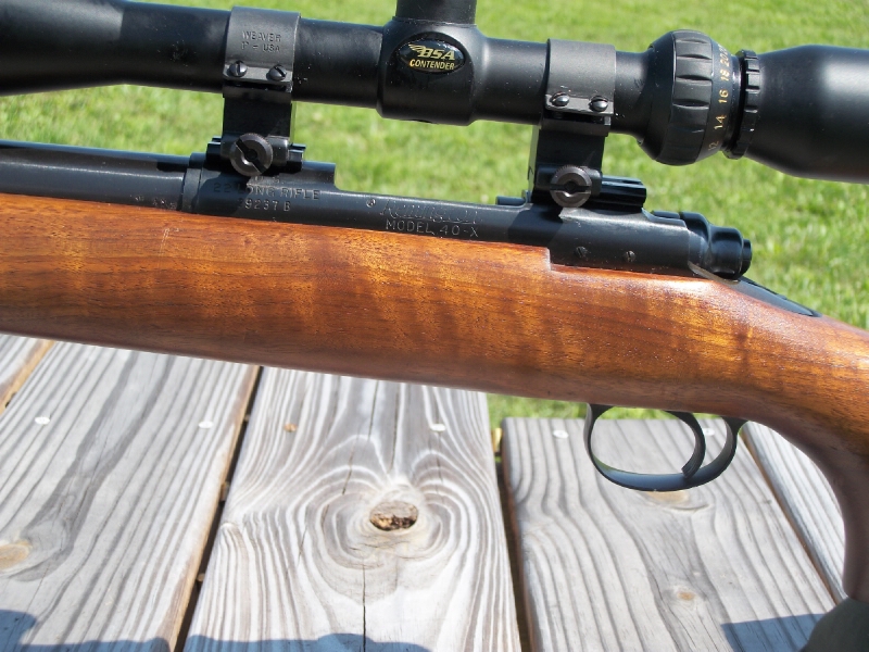 Remington 40x .22lr Heavy Barrel Cmp With Scope. For Sale at GunAuction ...