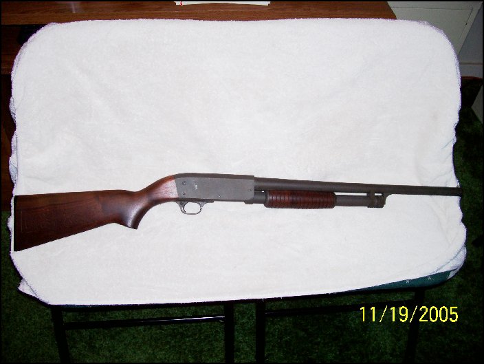 Ithaca Model 37 Riot / Trench Military Issue Viet Nam For Sale at ...