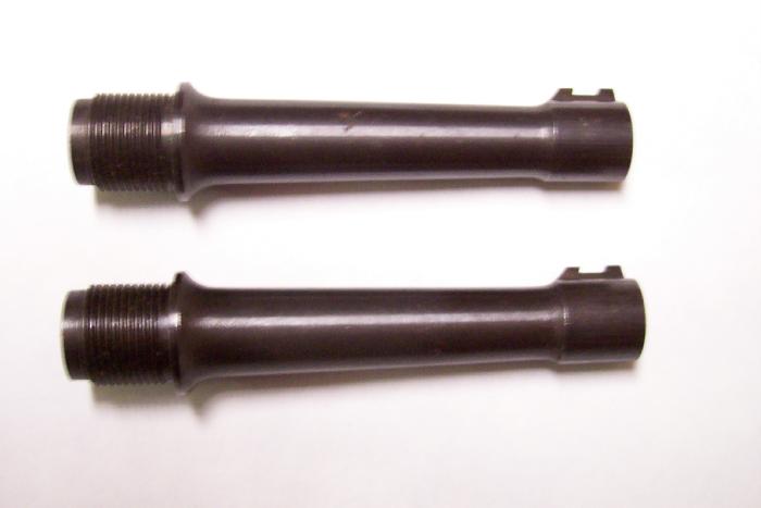 P08 P-08 Luger Barrel Unmarked Blued For Sale at GunAuction.com - 8637803