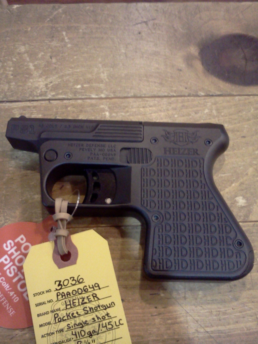 Heizer Ps1 - 410ga/45lc For Sale at GunAuction.com - 13709316