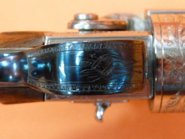 Miniature Collier Revolving Flintlock Rifle For Sale at GunAuction.com ...