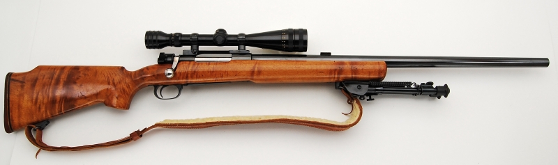 Mauser Model 98 Caliber 22-250 Target Barrel & Redfield 4x12 Scope ...