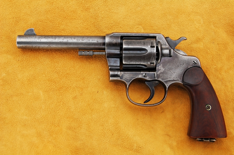 Colt- Mod New Service 455 Eley Rechambered 45 Long Colt Gunsmith ...