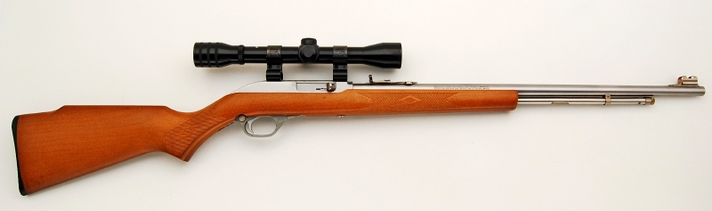 Marlin Model 60 Ss Caliber 22 -Lr- Long Rifle Semi Auto & 4x Savage ...