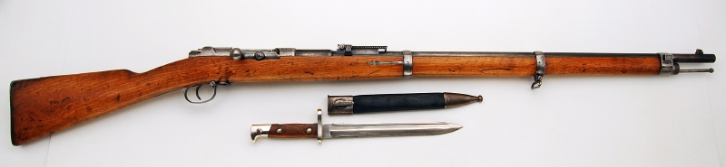 German Mauser Model 1871/1874 Caliber 11mm Bolt Action Rifle Mfg 1887 ...