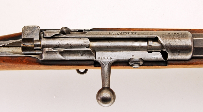 German Mauser Model 1871/1874 Caliber 11mm Bolt Action Rifle Mfg 1887 ...