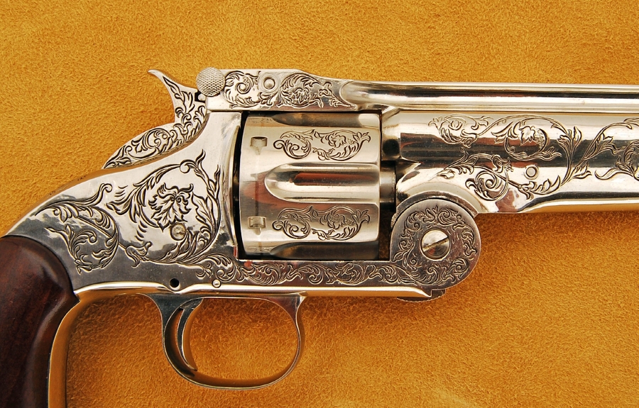 Smith & Wesson Model 3 Schofield Non Firing Replica Revolver For Sale ...