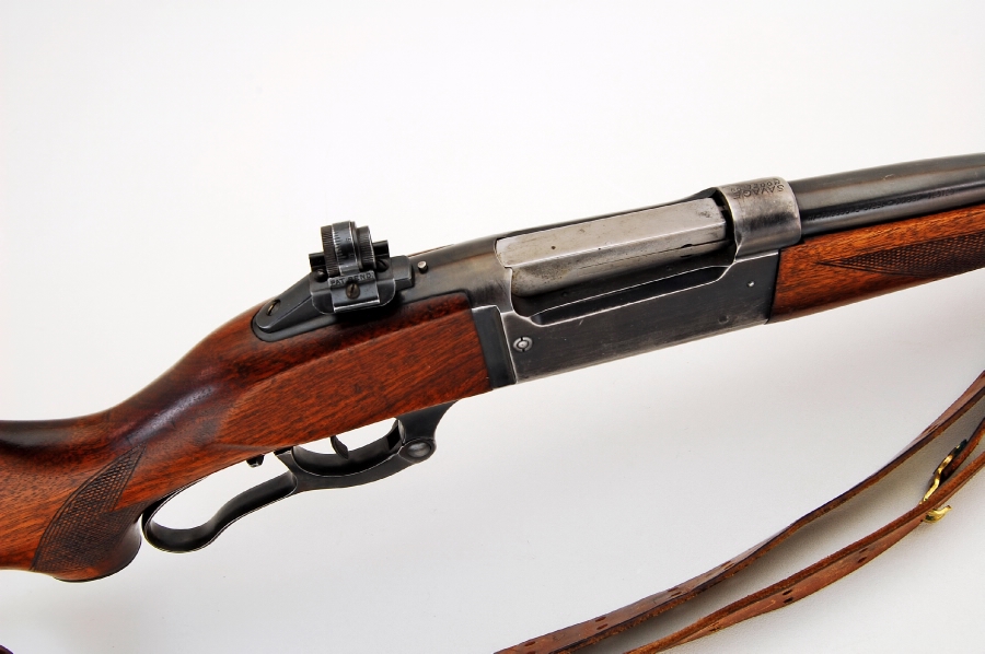 Savage Model 99 Caliber 300 Savage Lever Action Rifle Rear Peep Sight C ...
