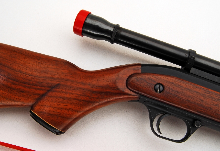 J.C Higgins Model 30 Caliber 22 Long Rifle Semi Auto Tube Feed & Scope ...