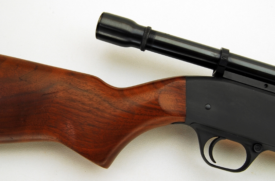 J.C Higgins Model 28 Caliber 22 Long Rifle Semi Auto Tube Feed & Scope ...