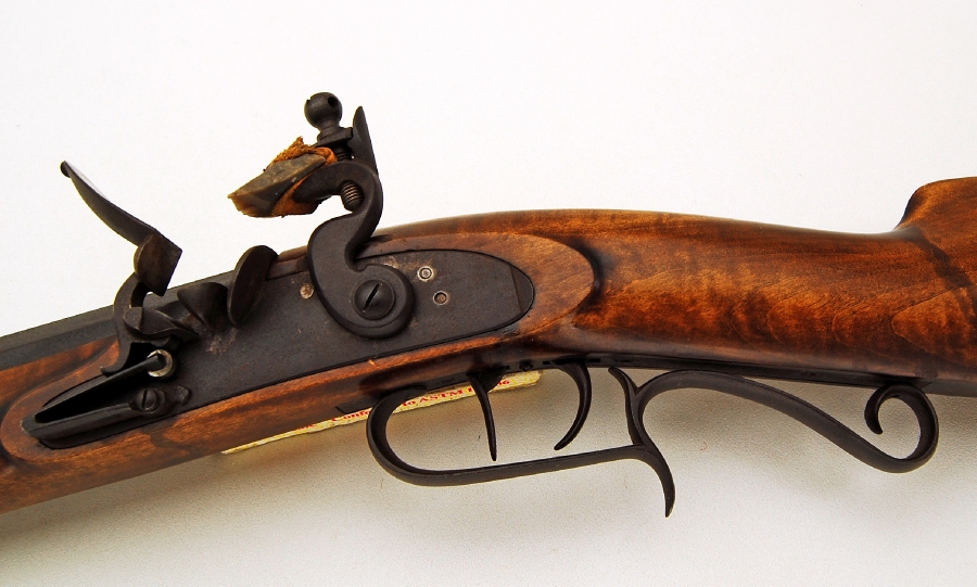 Black Powder Rifle Flintlock 52 Caliber Muzzleloader Rifle-1-66 No Ffl ...