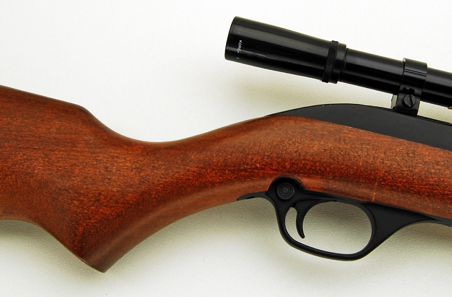 Marlin Model 60 Caliber 22 Long Rifle Semi Auto Rifle Tube Feed & Scope ...