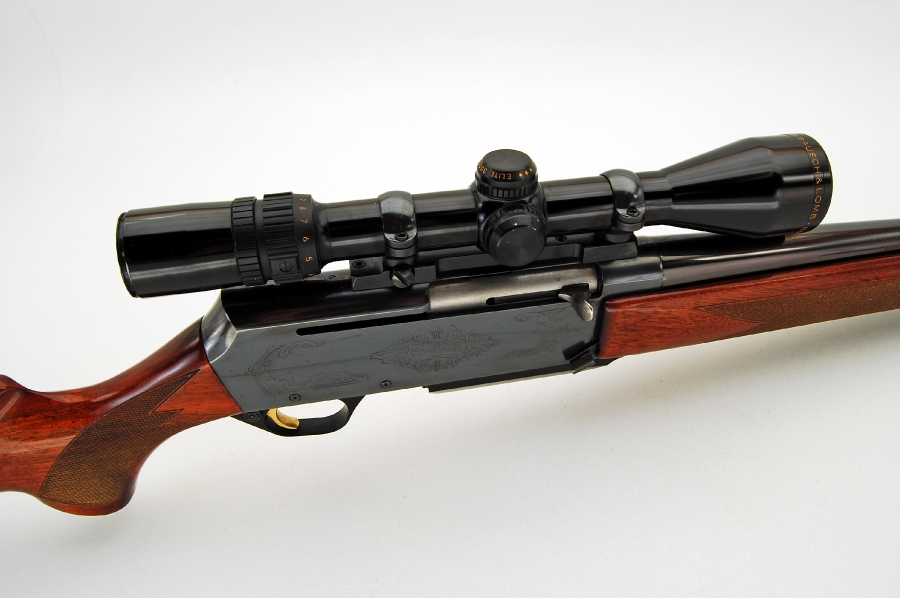 Browning Model Bar Ii Safari Caliber 338 Win Mag Semi Auto Rifle & 3x9 ...